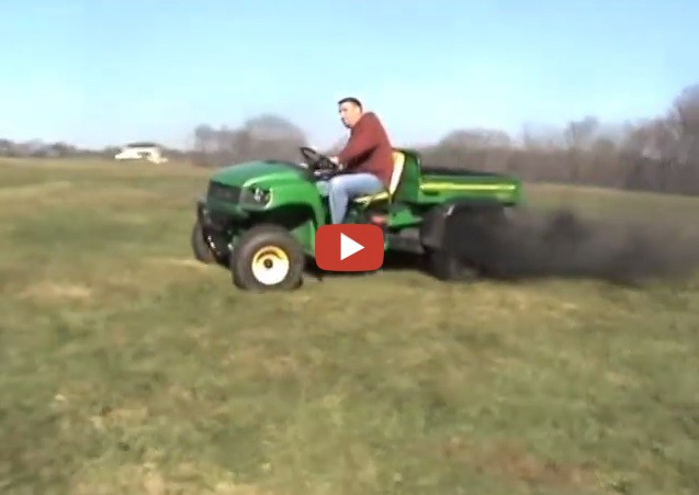 TURBOCHARGED JOHN DEERE DIESEL GATOR HPX -- John Deere power...