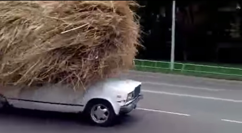 Russian Hay Car