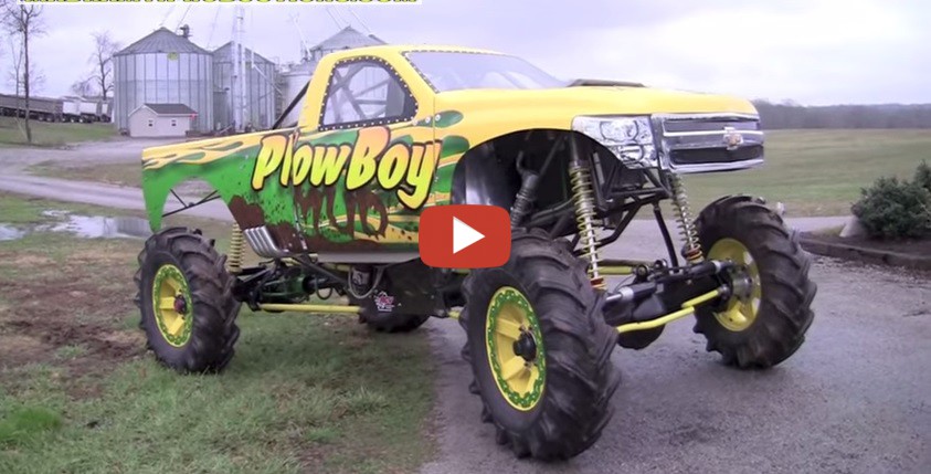 1600 HORSEPOWER "PLOWBOY MUD" MEGA MUD TRUCK
