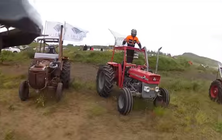World Cup of tractor racing 2013 Iceland