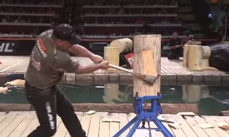 The top ten professional lumberjack athletes in the USA