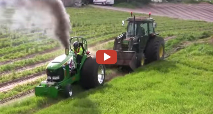 Tractorpulling testing Innovator.