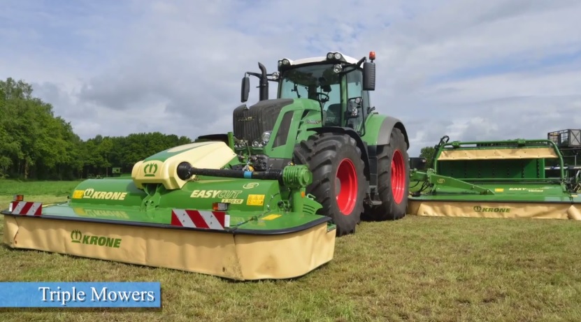 As Krone introduced its new line-up to an international audience ...