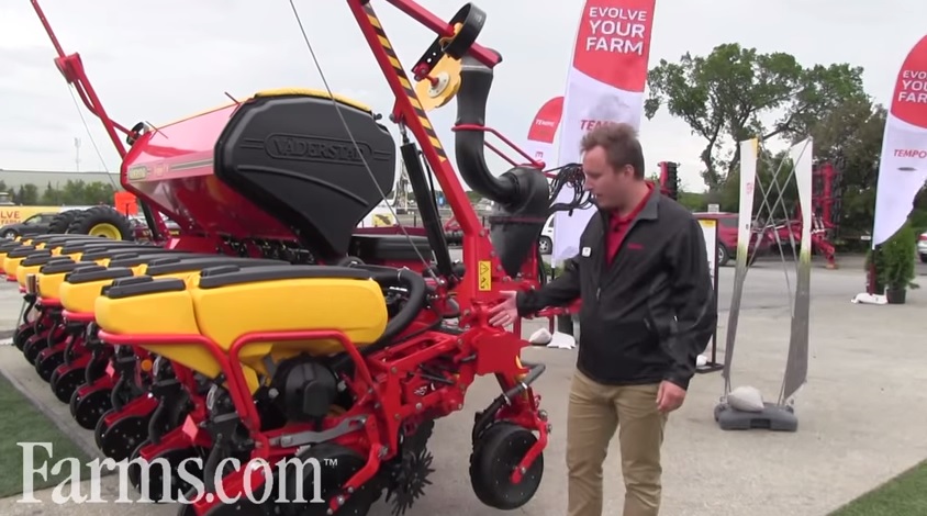 New Vaderstad Seed Hawk Tempo F8 Corn Planter Introduced.
