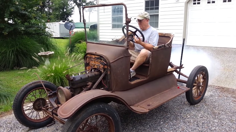Model T Ford Starts after 60+ years