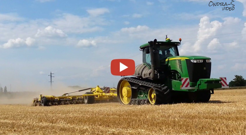 John Deere 9510RT + Bednar SwifterDisc XE 10000