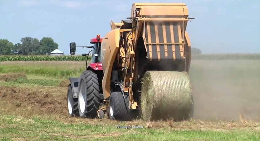 Continuous Round Baling Technology from Vermeer and Lely.
