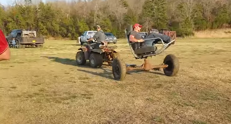 Redneck Chair Spiner - Homemade Thrill Ride