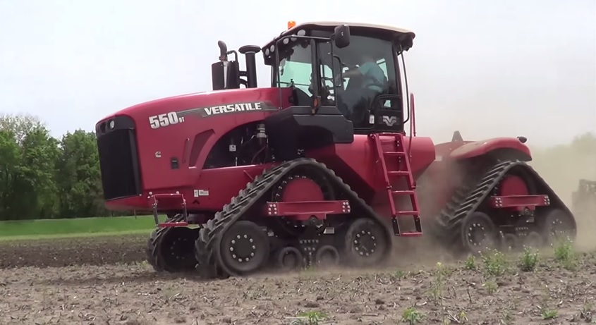 Versatile 550 Delta Track working ground near Erie Illinois