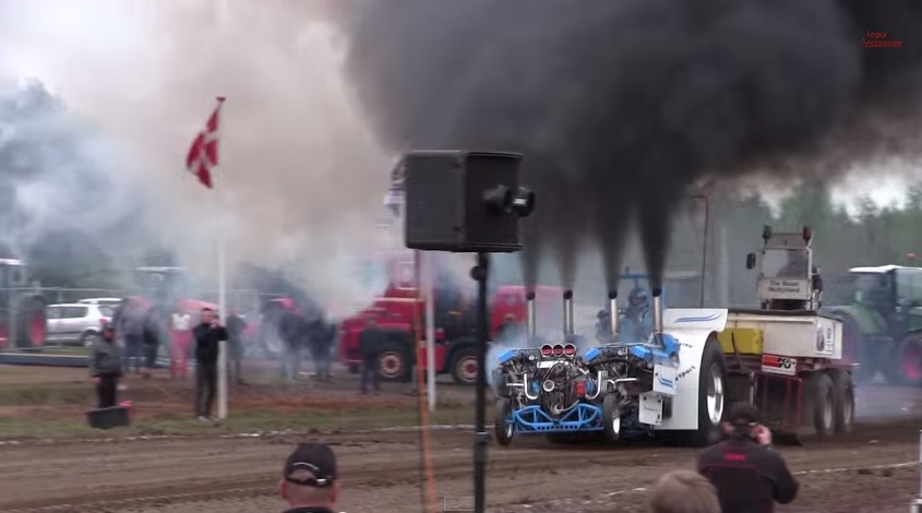First DM in Tractor Pulling at the new pulling arena
