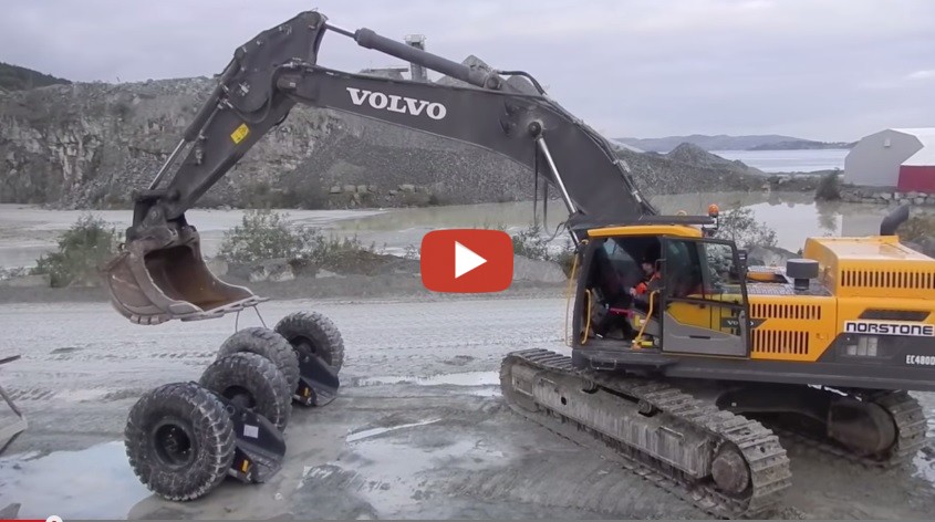 E50 EC480 SLEIPNER Wheel system