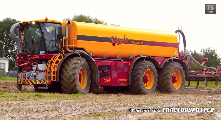 New Vredo VT5518-3 Axle Self-Propelled Slurry Applicator (Tractorspotter)