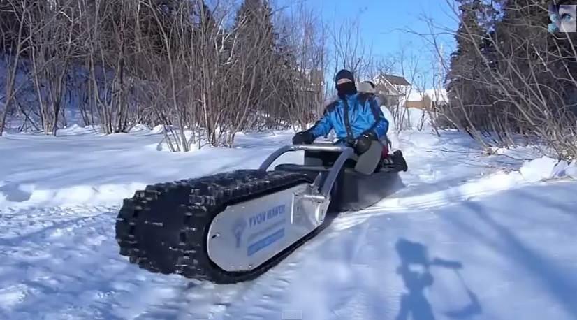 Amazing MTT-136 Electric Sled | My Track Technology | Mind Blowing