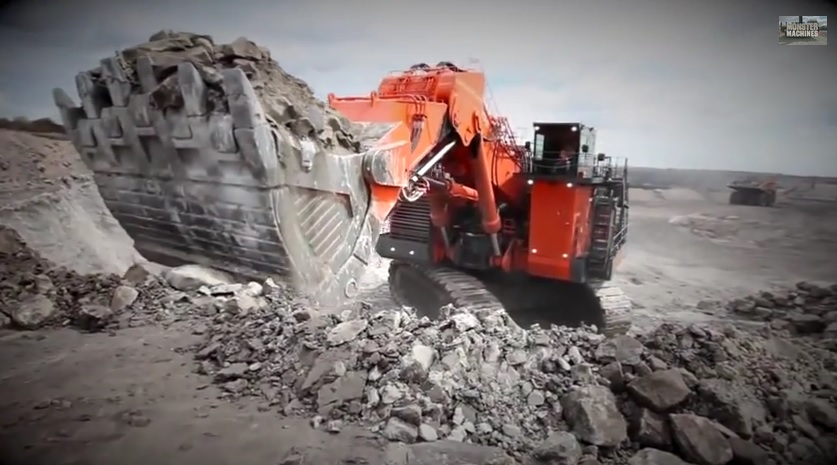 Hitachi EX8000 6 Biggest excavator of the World