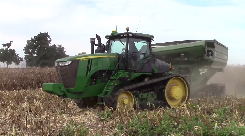 John Deere 9460RT and S690: Corn Harvest on Tracks (bigtractorpower)