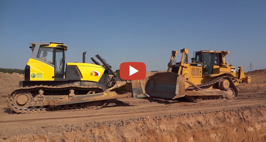Caterpillar D7R2 vs Russian Dozer?