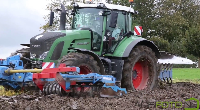 Fendt 936 Vario + Lemken | Ploughing & Power Harrowing in one pass