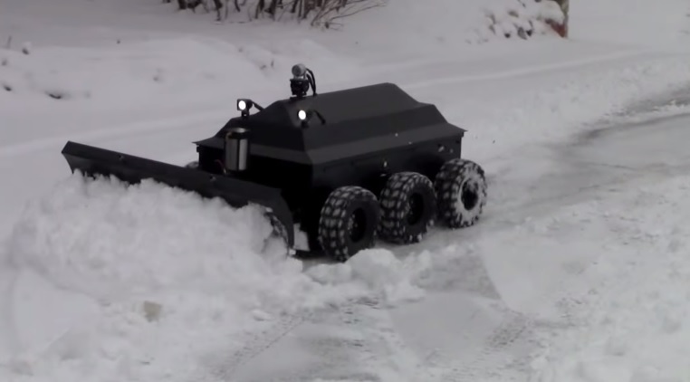 ROBOPLOW SNOW PLOWING ROBOT