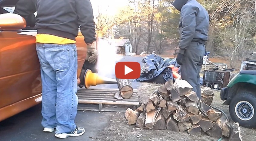The Stickler - Best Log Splitter! Pontiac GTO