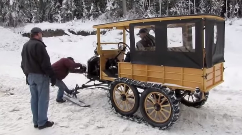 Model T Ford Snow Flyer