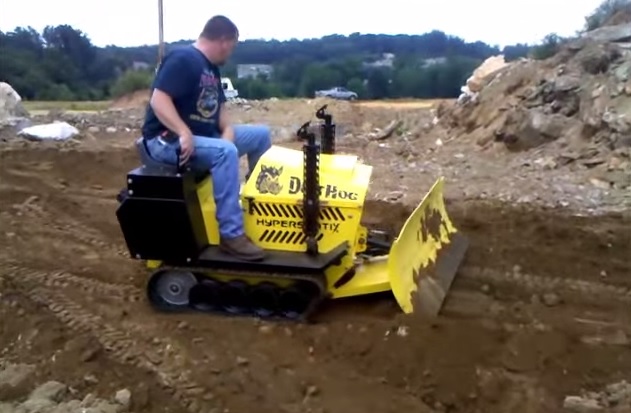 DirtHog mini dozer