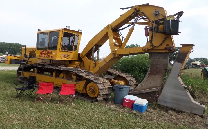 Kreuziger Drainage Interdrain 2030 GP Tile Plow Farm Drainage Tiling ...