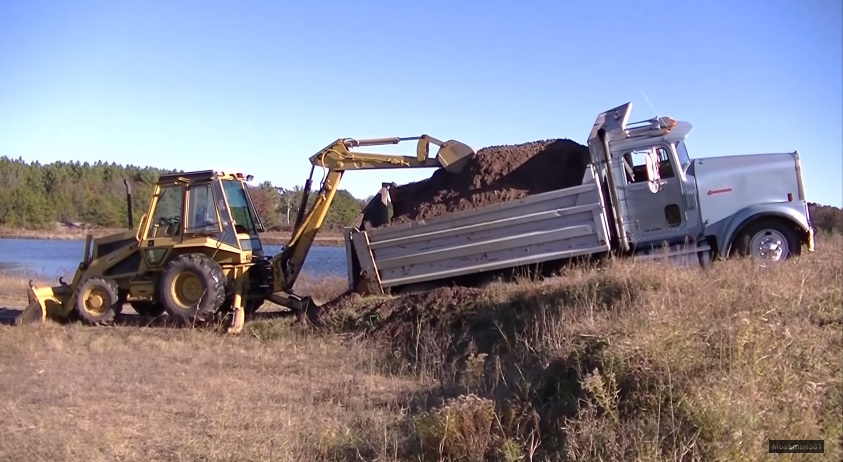 International Dump Truck Stuck "Full Recovery"