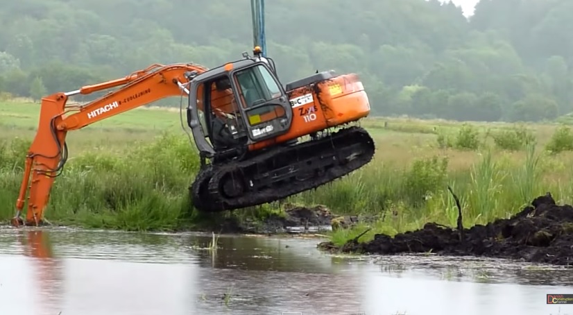 The Tale Of The Stuck Excavator. The Rescue Part 2