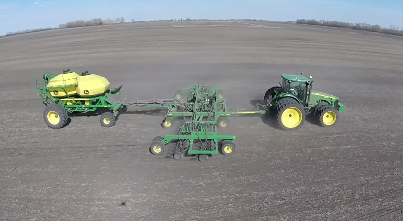 Hard Red Spring Wheat Planting in Northern Red River Valley of North ...