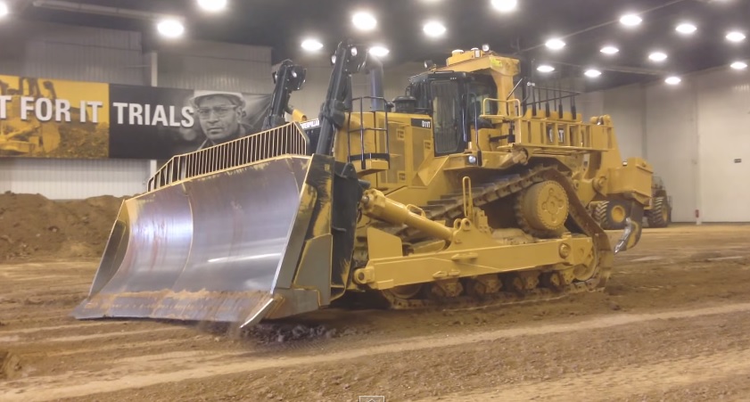 Remote-Controlled 900+ Horsepower Caterpillar Bulldozer