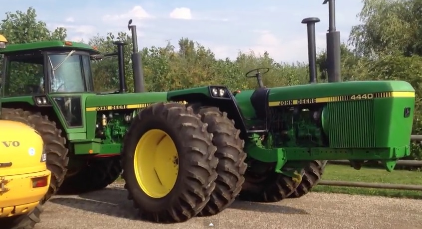 John Deere 4440-tandem!