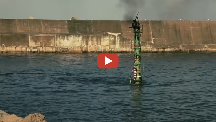 Underwater bulldozer Komatsu D155W