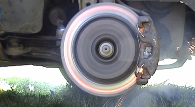 Extreme burning brake pads and disks