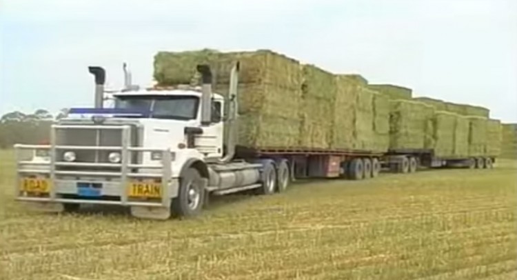 Hay Production At Glenvar Hay