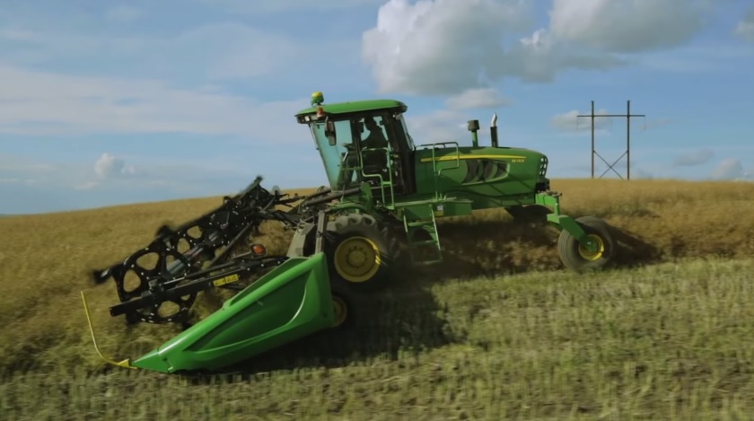 New John Deere W155 Windrower. The W155 Windrower delivers quality that ...