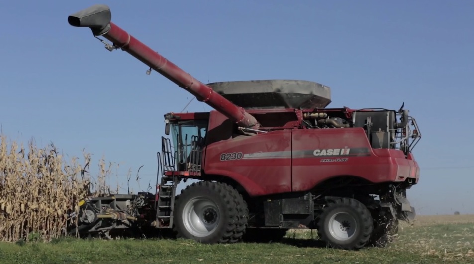Another day of harvesting for the Tri R Farms crew. Iowa Harvest ...