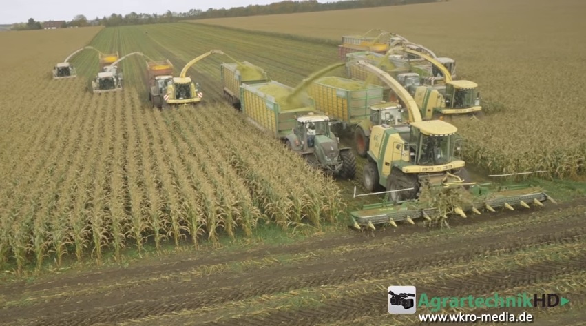 8 Choppers Claas & Krone | Fendt tractors