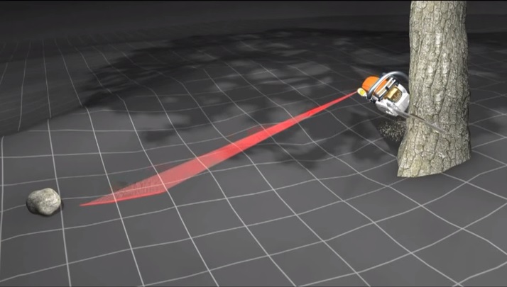 The STIHL 2-in-1 laser is an innovative tool for tree felling