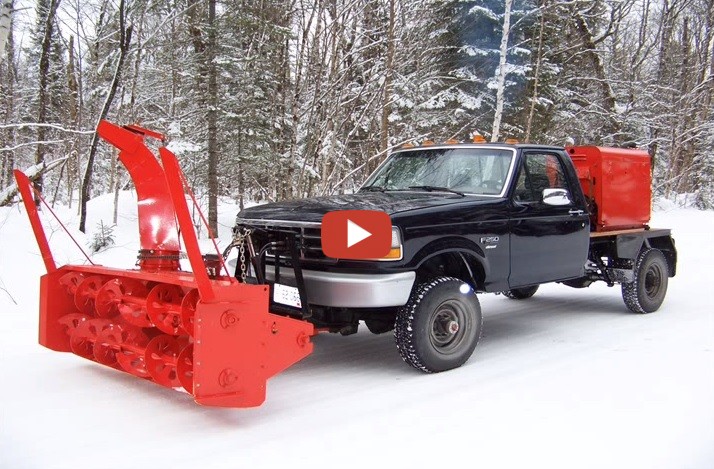 Snowblower Truck