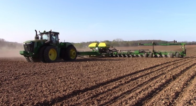 John Deere 9470R 4wd and 36 row DB90 Corn Planter -bigtractorpower-
