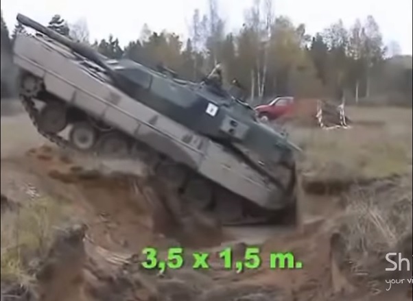 Tank vs anti-tank ditch