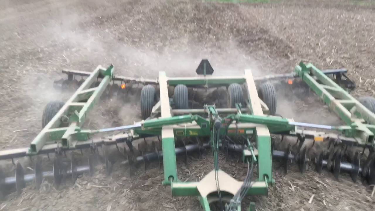 Final Day Disking. We finish disking, now all that's left is to plant ...