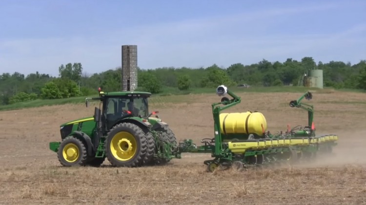 2016 Corn Planting Cab Cam - Luke Garrabrant, Licking County -- Ohio Ag ...