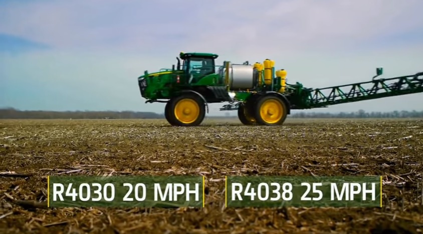 John Deere R4038/R4030 Sprayer Overview