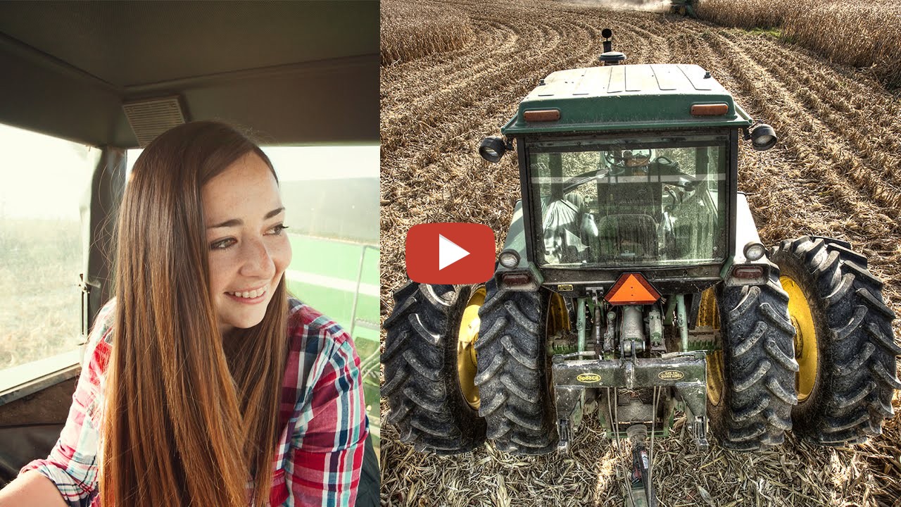 Teaching Her To Drive A Tractor! (John Deere 4640) How Farms Work