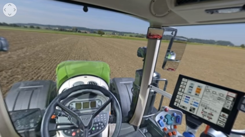 Fendt Vario 1000. The real virtual Fendt cab experience in 360
