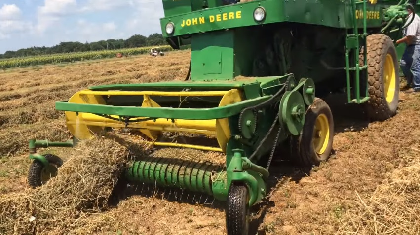 John Deere Hay Cuber at 2016 Golden Harvest Days, Oklahoma ...