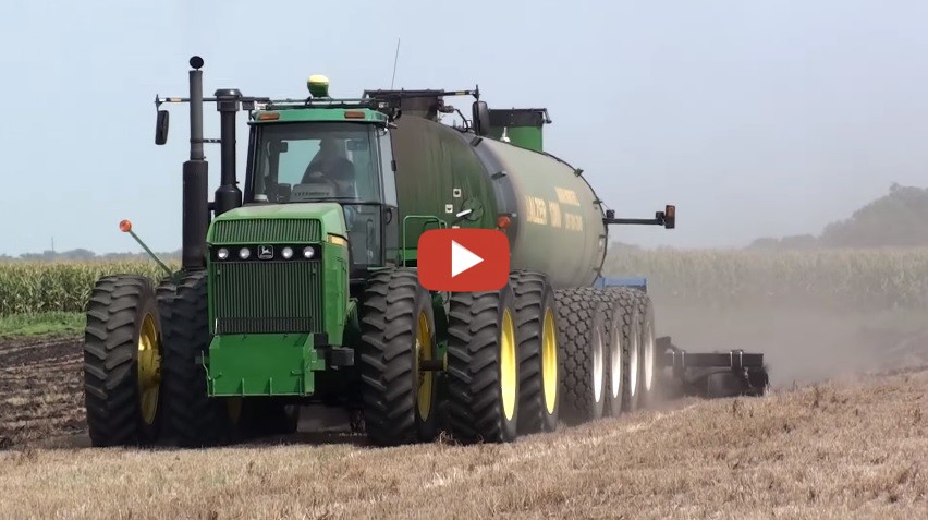 Balzer 12000 liquid manure tank -- Minnesota Manure Channel