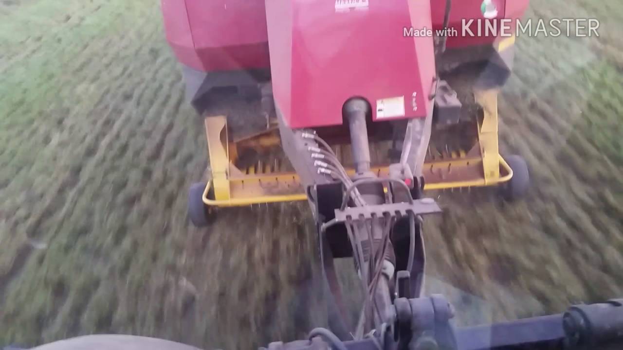 Custom baling with the New Holland BB940A, just another day. -- The ...