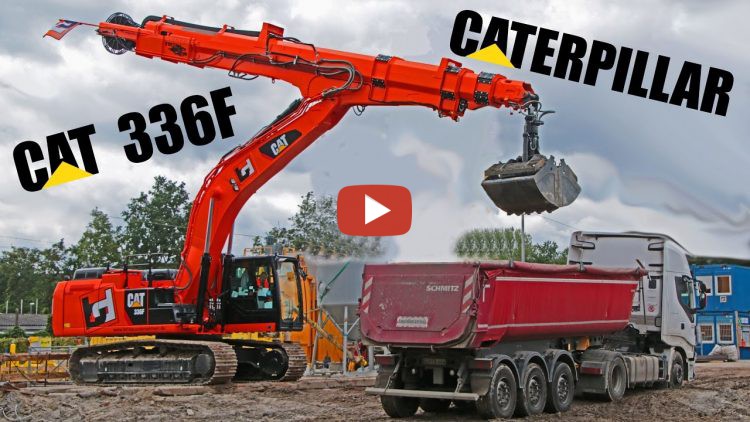 CATERPILLAR 336F * PREMIERE * TELESCOPE Excavator IN ACTION